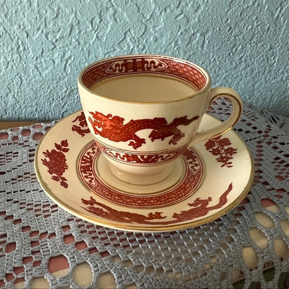 Royal Cauldon | Kitchen | Vintage Royal Cauldon Red Dragon Teacup And ...